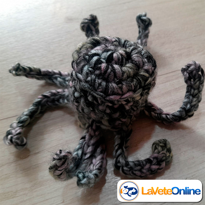 Octopus - Pulpito con Catnip Lavanda y sonido (IPO_OCTOPUS) - LaVete ONLINE